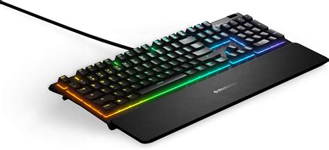 Amazon Com SteelSeries Apex RGB Gaming Keyboard Zone RGB Illumination IP Water