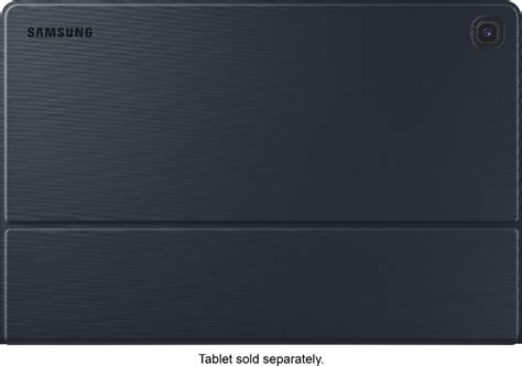 Best Buy Samsung Book Cover Keyboard Folio Case For Galaxy Tab S E Black EJ FT UBEGUJ