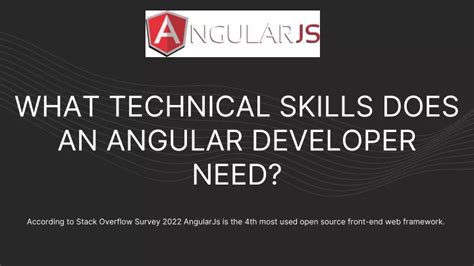 Ppt What Technical Skills Does An Angular Developer Need Powerpoint Presentation Id 11521904