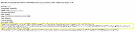Suitescript How To Fix Ampersand Xml Parsing Error W Tutorial