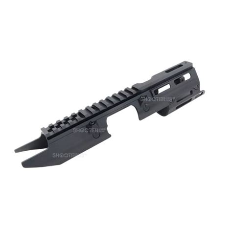 5KU M-Lok Rail Handguard With Charging Handle for CYMA MP5K AEG Airsoft