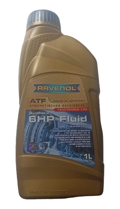 Aceite Atf Ravenol 6hp Fluid De 1 Litro - Gutermech