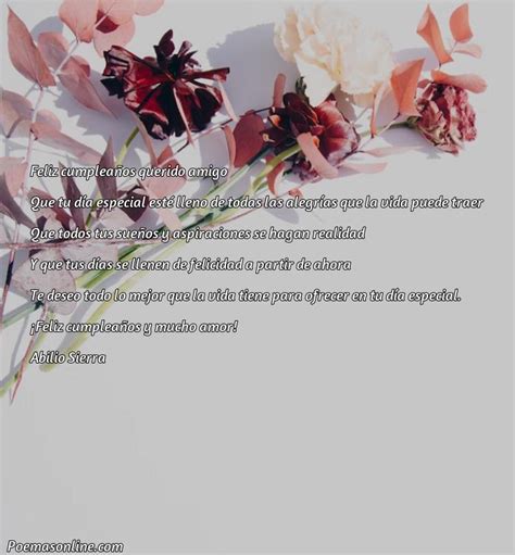 Cinco Mejores Poemas Para Desear Feliz Cumplea Os Poemas Online