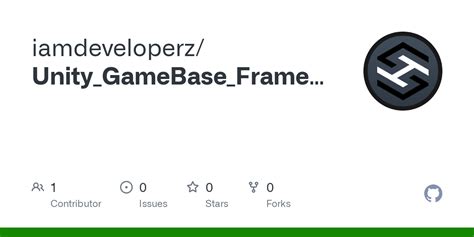 github iamdeveloperz unity gamebase framework