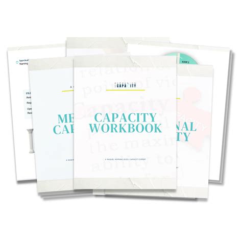 Capacity Workbook