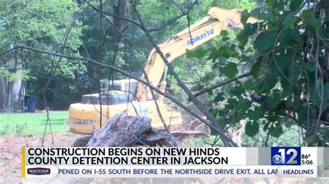 Construction Work Begins On New Hinds County Jail