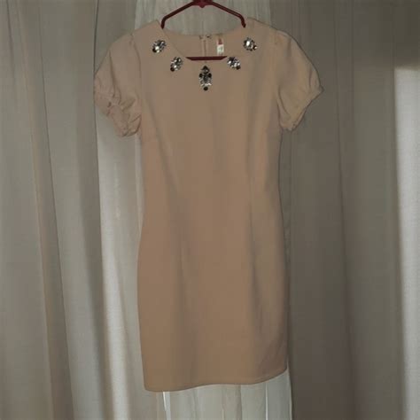 Alice Moon Dresses Alice Moon Nude Jeweled Mini Dress Poshmark