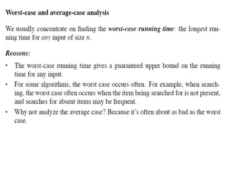 Introduction To Algorithms Complexity Analysis