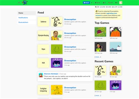 Screenshot Of Drawception Browser MobyGames