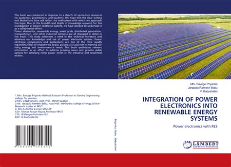 Pdf Integration Of Power Electronics Into Renewable Energy Systems