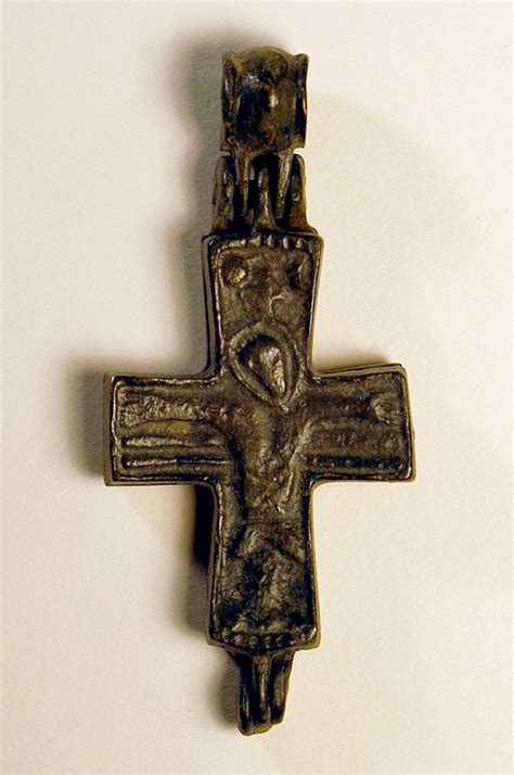 Ancient Christian Cross Rare Anglo Saxon Celtic Early Christian