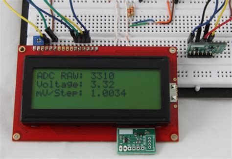 I C ADC Breakout Sparky S Widgets