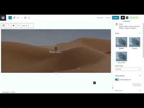 How To Create Parallax Effect Without PageBuilder Gtarafdar