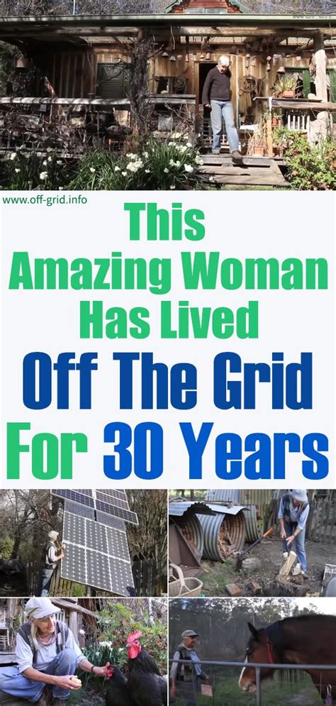 This Amazing Woman Has Lived Off The Grid For 30 Years Off Grid