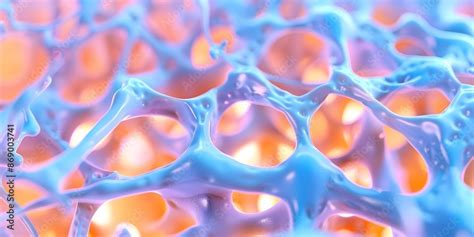 Visual Representation Of Bone Metabolism Depicting Resorption By