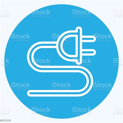 아이콘 충전 교육 기호에 적합합니다 파란 눈 스타일 편집 가능한 간단한 디자인 디자인 템플릿 벡터 간단한 그림 Brand Name Smart Phone에 대한 스톡 벡터