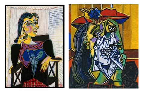 피카소가 그린 도라 마르의 초상화