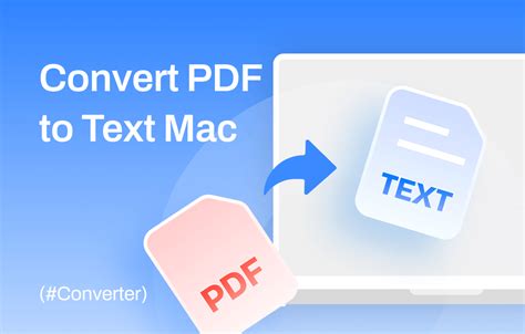 5 Ways To Convert PDF To Text On Mac Free Methods Include
