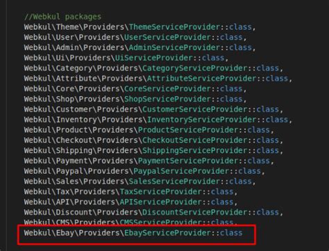 laravel ecommerce ebay connector webkul blog