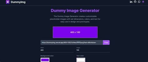 elevate🚀 your design game with `dummyimg` a react and node js