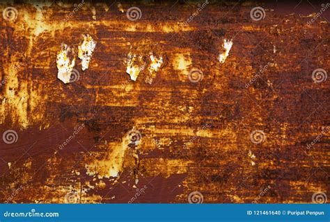 Steel Plate With Rusting And Discoloration Stock Photo Image Of Copper Corrosion