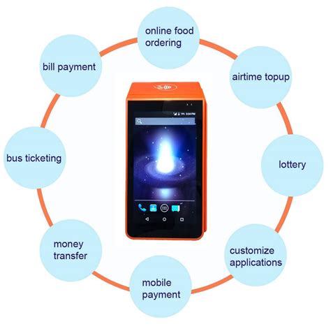 Touch Screen Payment Smart Tablet POS Terminal G Handheld Mobile Android POS With Printer Lepep