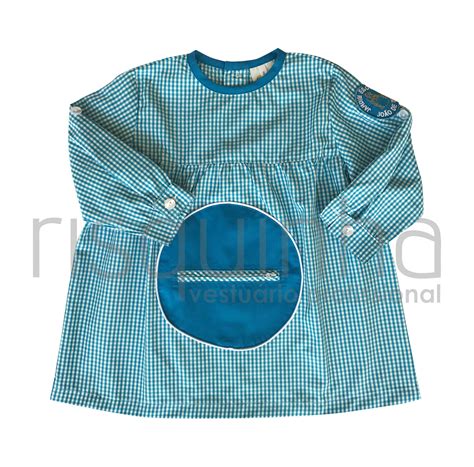 Bibe Azul Turquesa Sala 1 Ano Risquinha