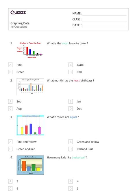50 Graphing Data Worksheets For 2nd Grade On Quizizz Free And Printable