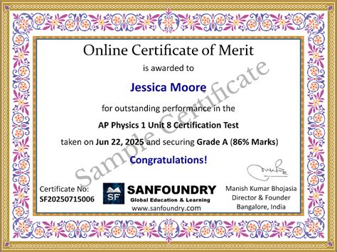 Ap Physics 1 Unit 8 Certification Fluids Sanfoundry