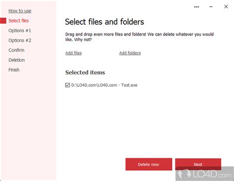 Secure File Deleter Screenshots