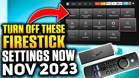Every Firestick Setting You Need To Turn Off Now November 2023 Update Every Firestick Setting You Need To Turn Off Now November 2023 Update