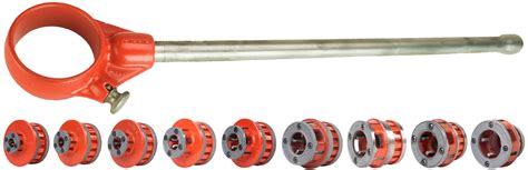Restored Ridgid® Extended 12 R Ratchet Pipe Threading Kit 18 2