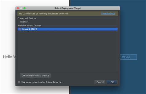 How To Run Android Simulator On Mac Stack Overflow