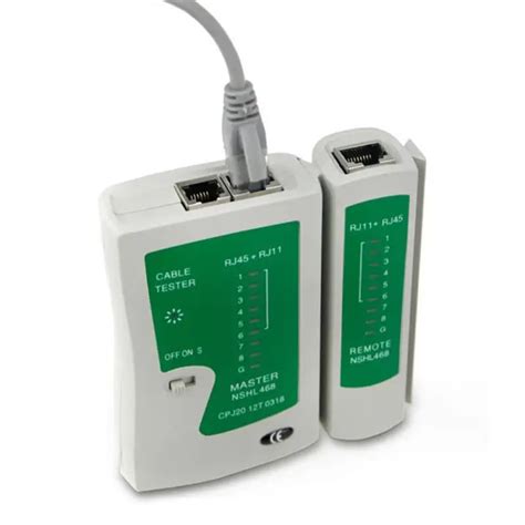 Professional Rj45 Rj11 Cable Lan Tester Network Cable Tester Rj45 Rj11