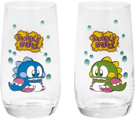 Itemlab Bubble Bobble Pack Of 2 Bub And Bob Glasses Home And Kitchen