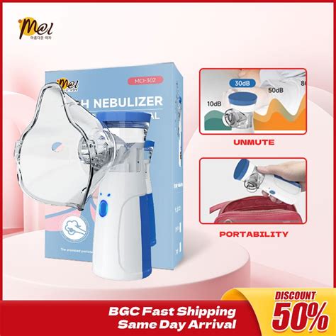 Mci Portable Nebulizer Machine For Asthma Ultrasonic Nebulizer Inhaler