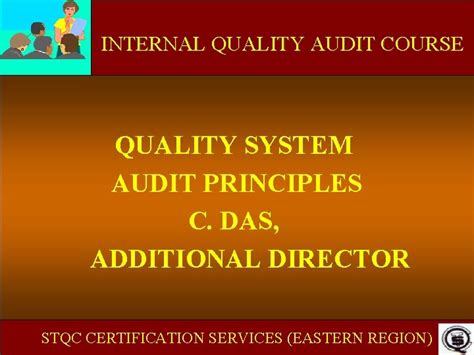Internal Quality Audit Course Quality System Audit Principles