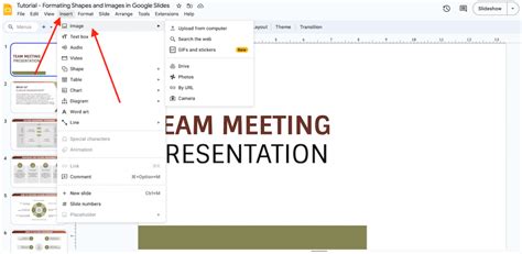 Simple Steps To Add Pictures And Shapes In Google Slides