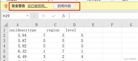 地理探测器阻止宏运行的解决办法 地理探测器打开宏被禁用 csdn博客