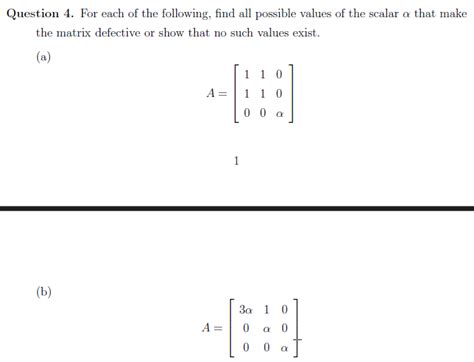 Solved Let A Be A 4 4 ﻿matrix And Let Be An Eigenvalue Of