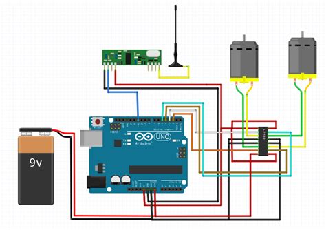wireless arduino robot controlled by pc 4 steps instructables
