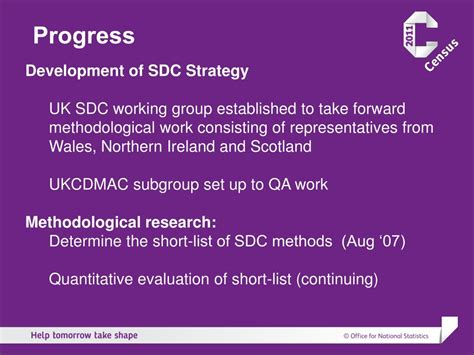 Ppt Statistical Disclosure Control Sdc For 2011 Census Progress