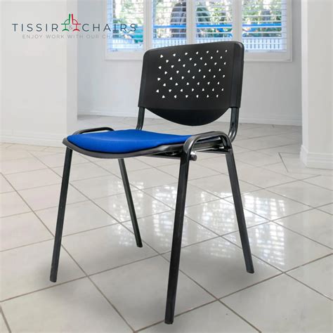 Chaise Prisma Structure Métallique Epoxy Noir Tissir Accessoires And Chairs