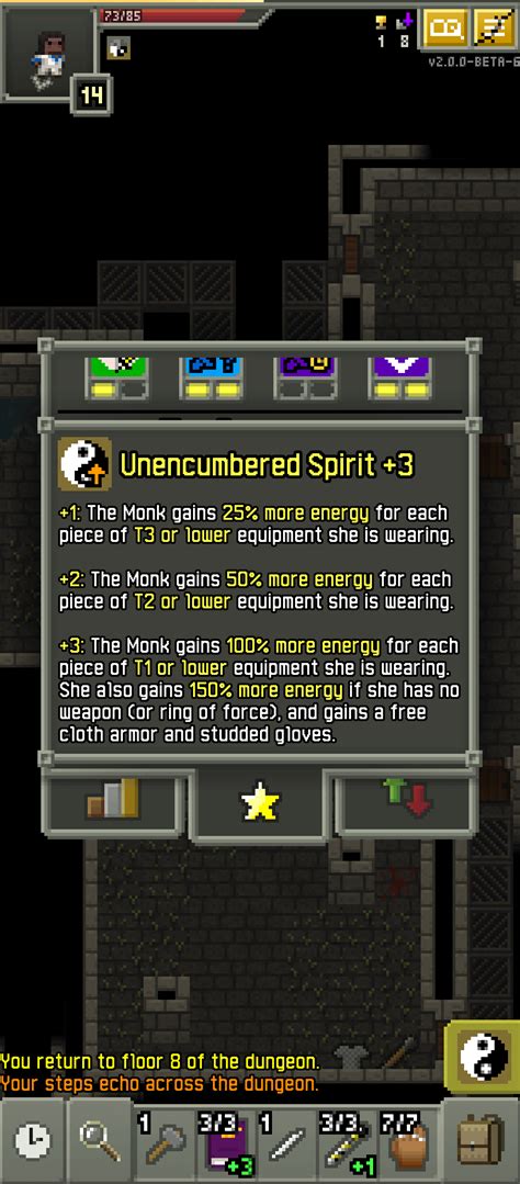 The New Monk Subclass Is Interesting Spd Rpixeldungeon
