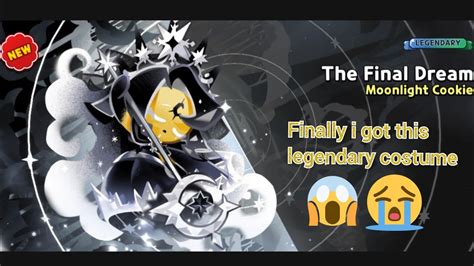 I Got Moon Light Legendary Costume Cookie Run Kingdom Crk Youtube