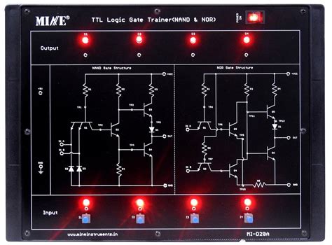 Digital TTL Logic Gate Trainer NAND NOR MI D A For Laboratory At Unit In Indore