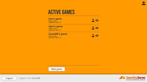 smartfoxserver 2x documentation lobby basics