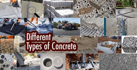 Different Types Of Concrete Classification Uses Properties