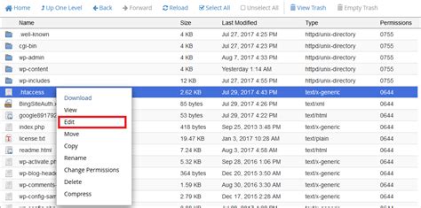 how to create 301 redirection using htaccess