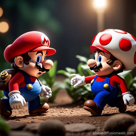Mario And Toad Comparison Stable Diffusion Online